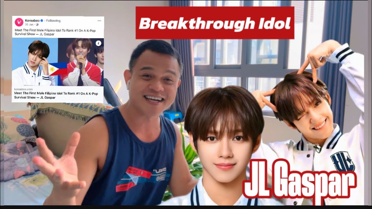 "JL Gaspar: The Filipino Breakthrough Idol Who Conquered K-Pop's ...