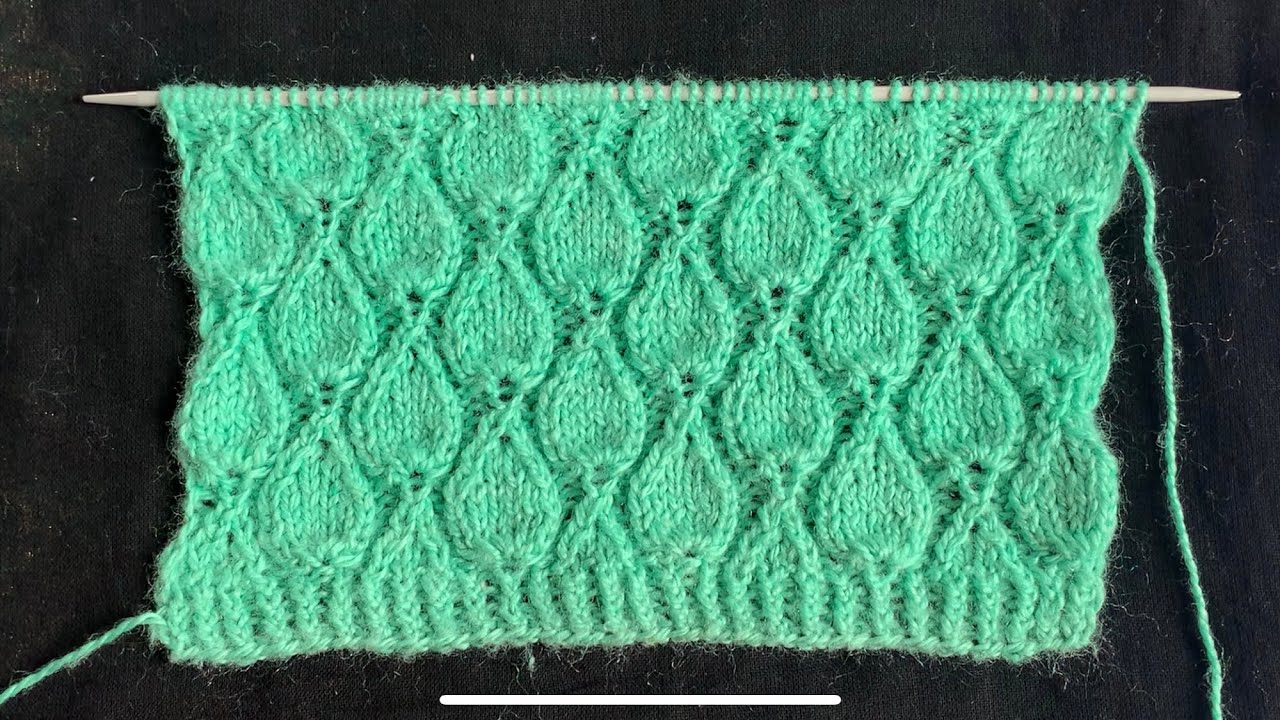 Knitting Design For Sweater And Cardigan - YouTube