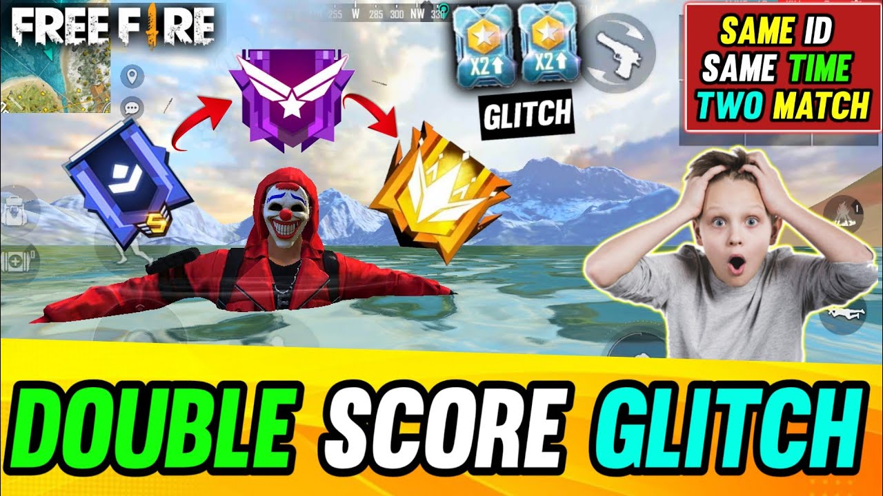 Double Rank Plus Glitch 💥 || Double Rank Pushing Glitch In Free Fire ...