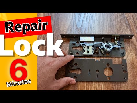 repair and install door lock| what's inside a door lock💯 ️ - YouTube