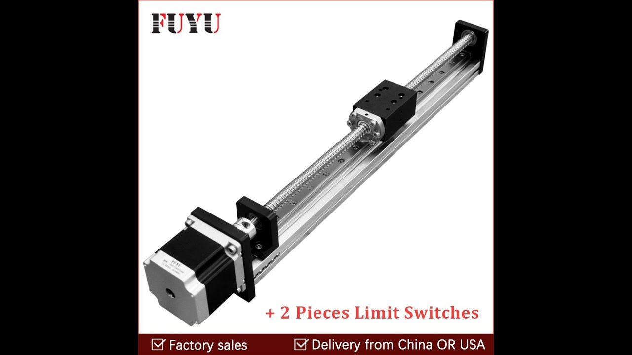 FUYU Brand C7 Ball Screw Driven CNC Linear Motion Stage Slide Actuator ...