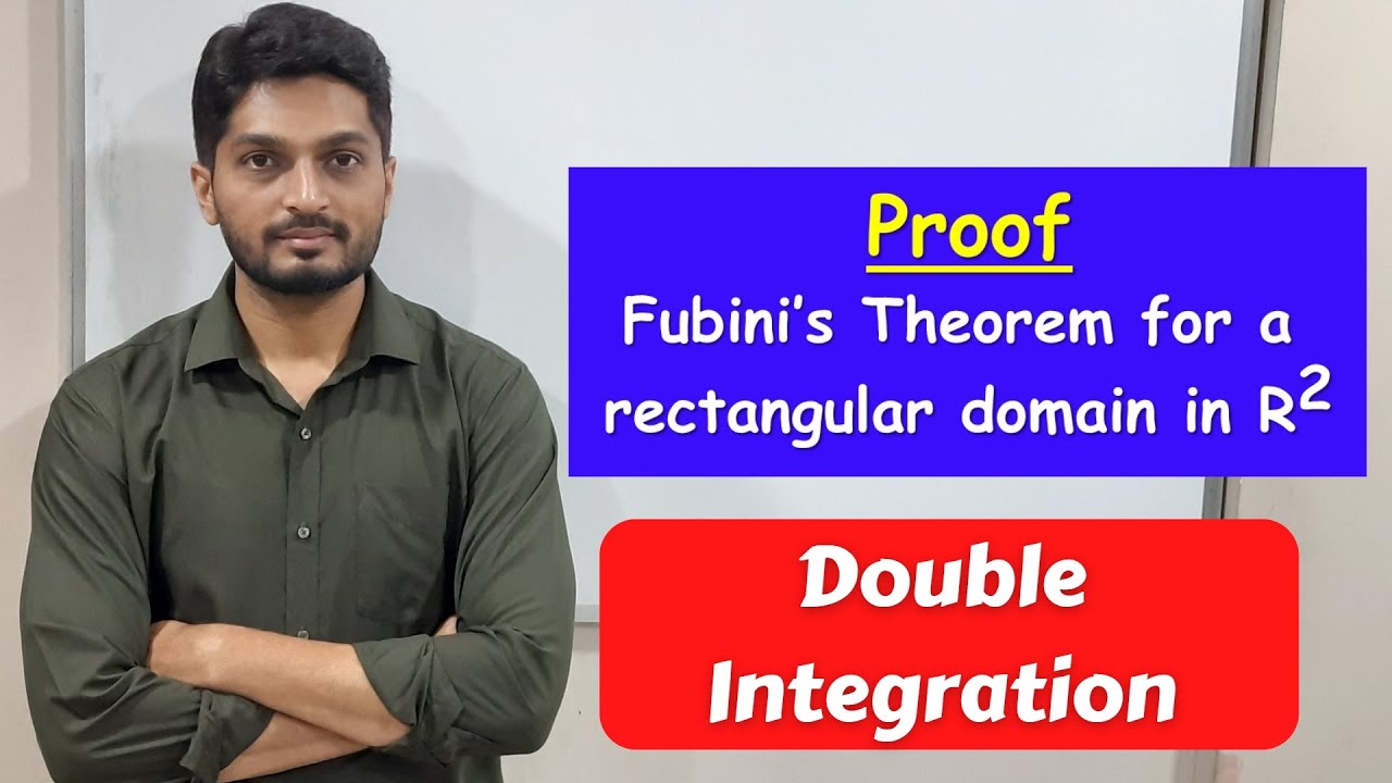 Proof of Fubini's Theorem| L36 | TYBSc | Double Integration ...