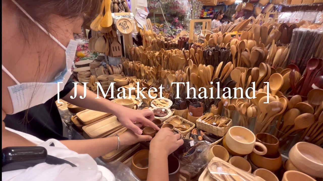 JJ Market Thailand 逛曼谷jjmarket市场 - YouTube