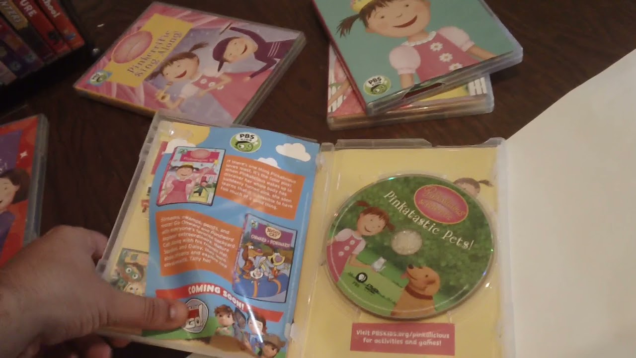 My Pinkalicious & Peterific DVD Collecion As Of 7/22/2021 Edition - YouTube