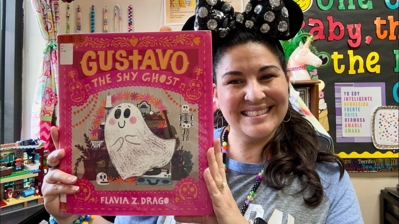 “Gustavo The Shy Ghost” by Flavia Z. Drago Read-Aloud - YouTube