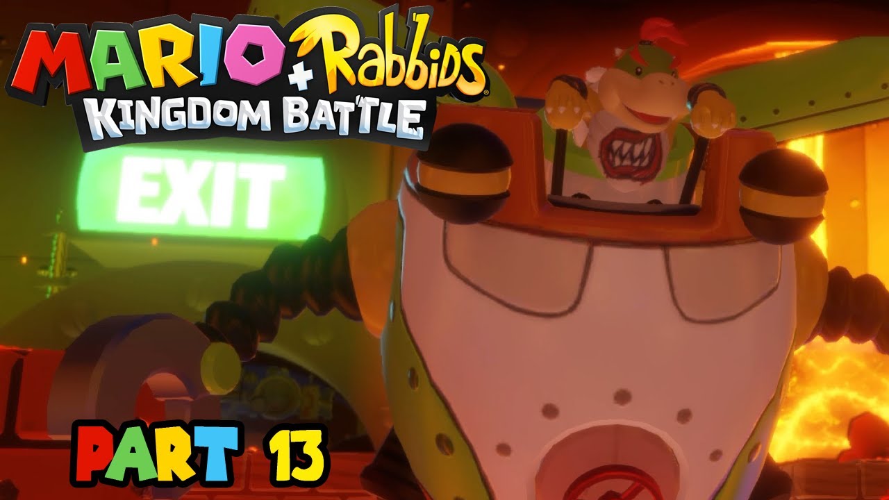 Mario + Rabbids Kingdom Battle - Part 13 - Boss Mecha Jr. - YouTube