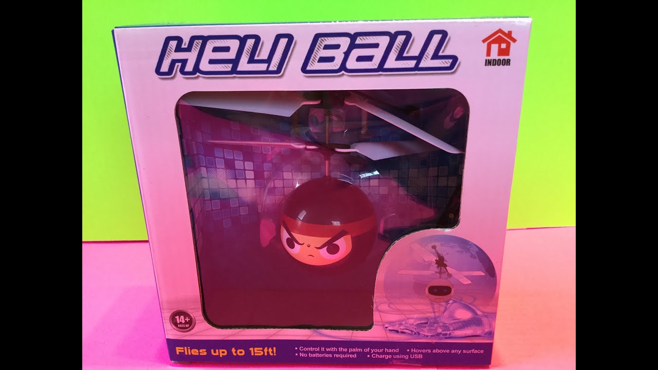 Unboxing a Crazy Heli Ball... Indoors 😳 - YouTube