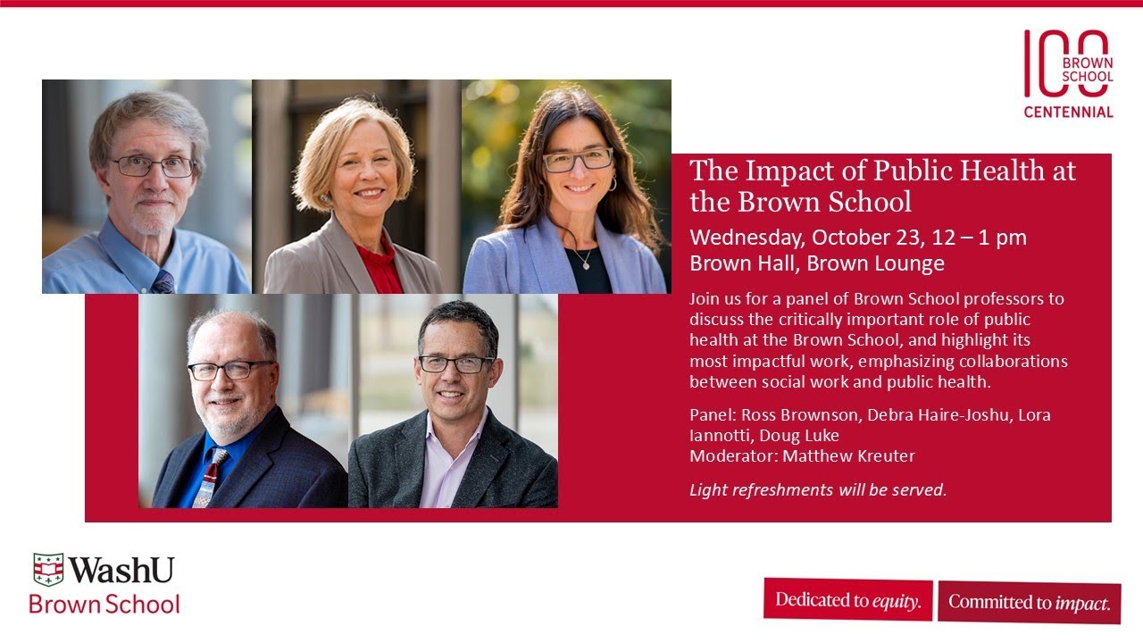 The Impact of Public Health on the Brown School - YouTube