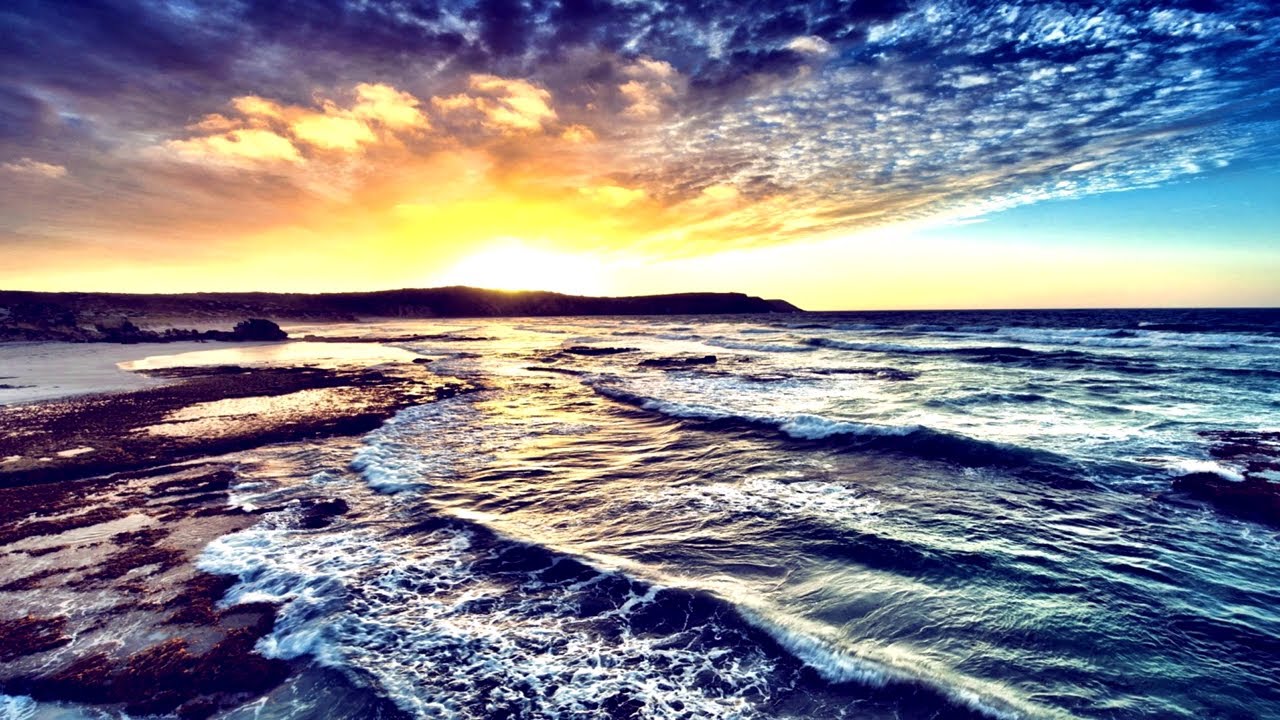 Ocean Sounds 10 HOURS [Black Screen] Soft Ocean Waves Sounds For Sleep ...