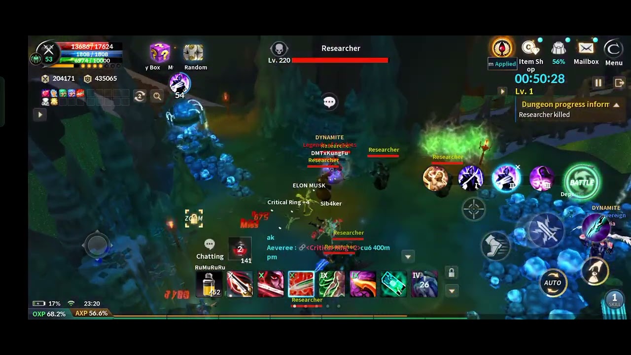 CABAL MOBILE - Drop Rune Penetration on strage Liquid GET Jackpot Rune ...