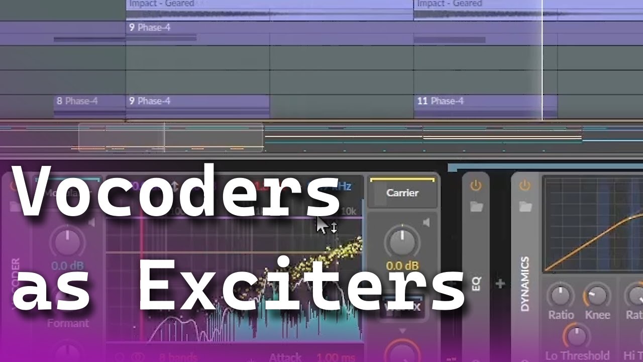 Vocoders as High-End Exciters | Mixing Concepts - YouTube
