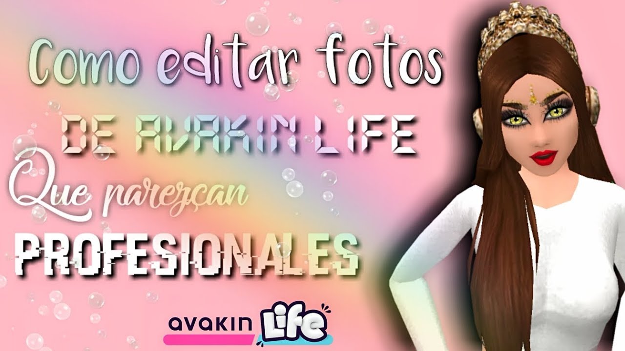 Como editar fotos de Avakin Life para que parezcan profesionales (a mi ...