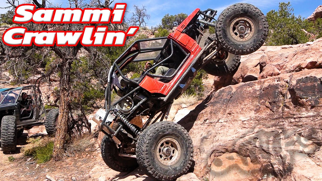 Extreme Rock Crawling Samurai Buggy Group hits AREA BFE - YouTube