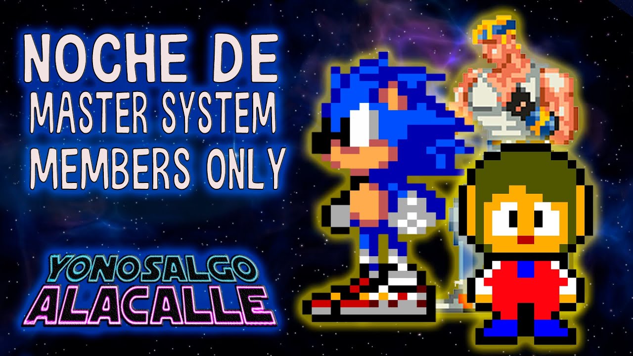 🔴Noche de Sega Master System (MEMBERS ONLY) - YouTube