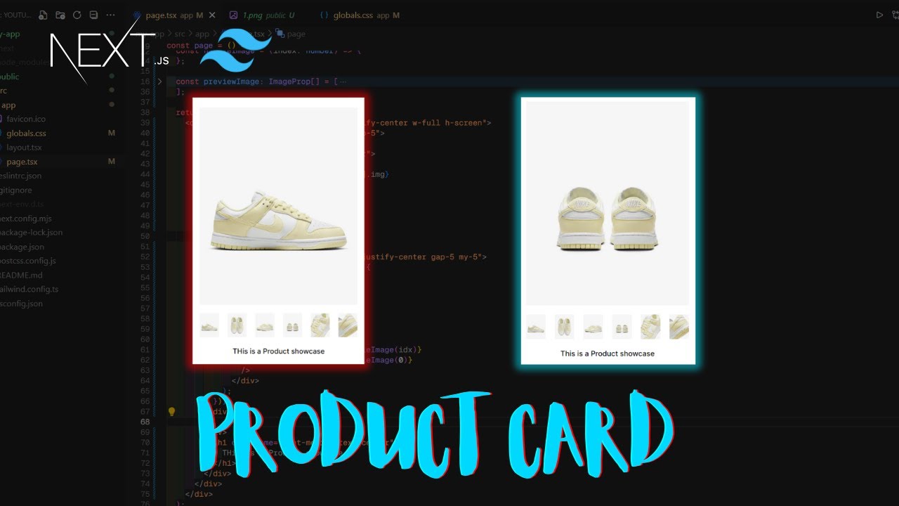 Product Preview Card Using Next Js Nextjs14 Tailwindcss Webdevelopment Youtube