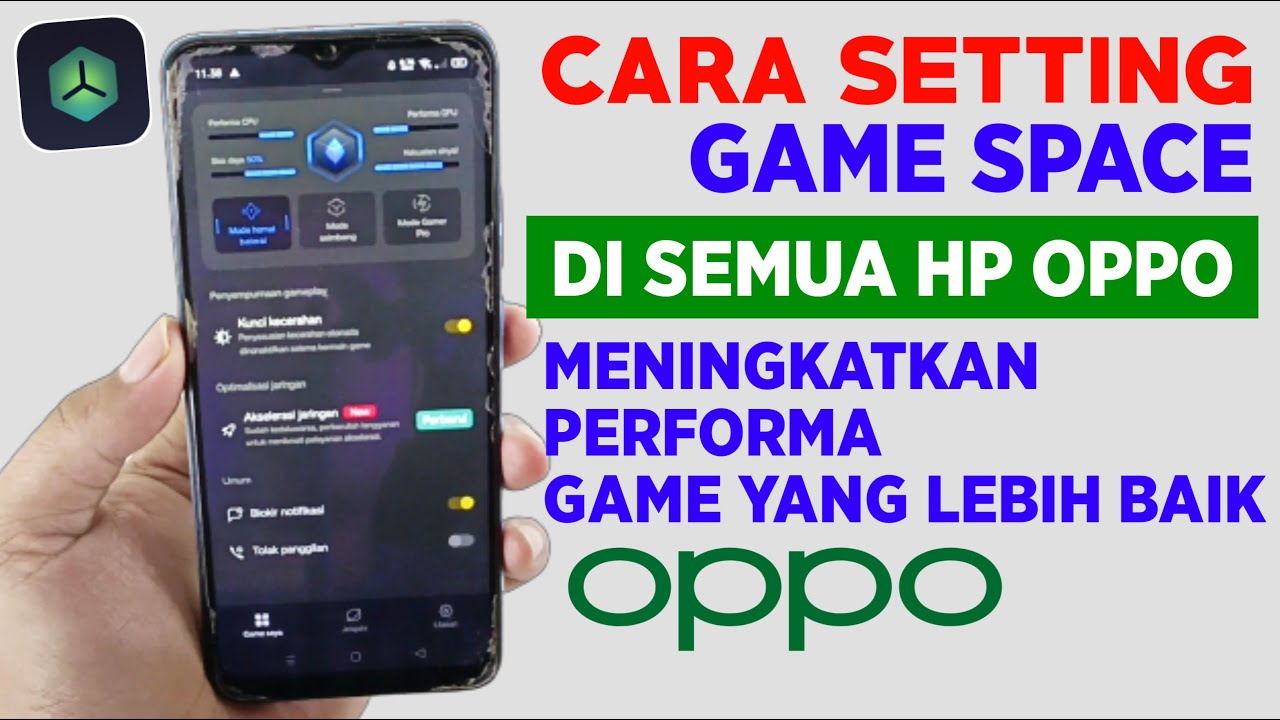 Cara Setting Game Space di Semua Hp Oppo - Settingan Game Space Hp Oppo ...