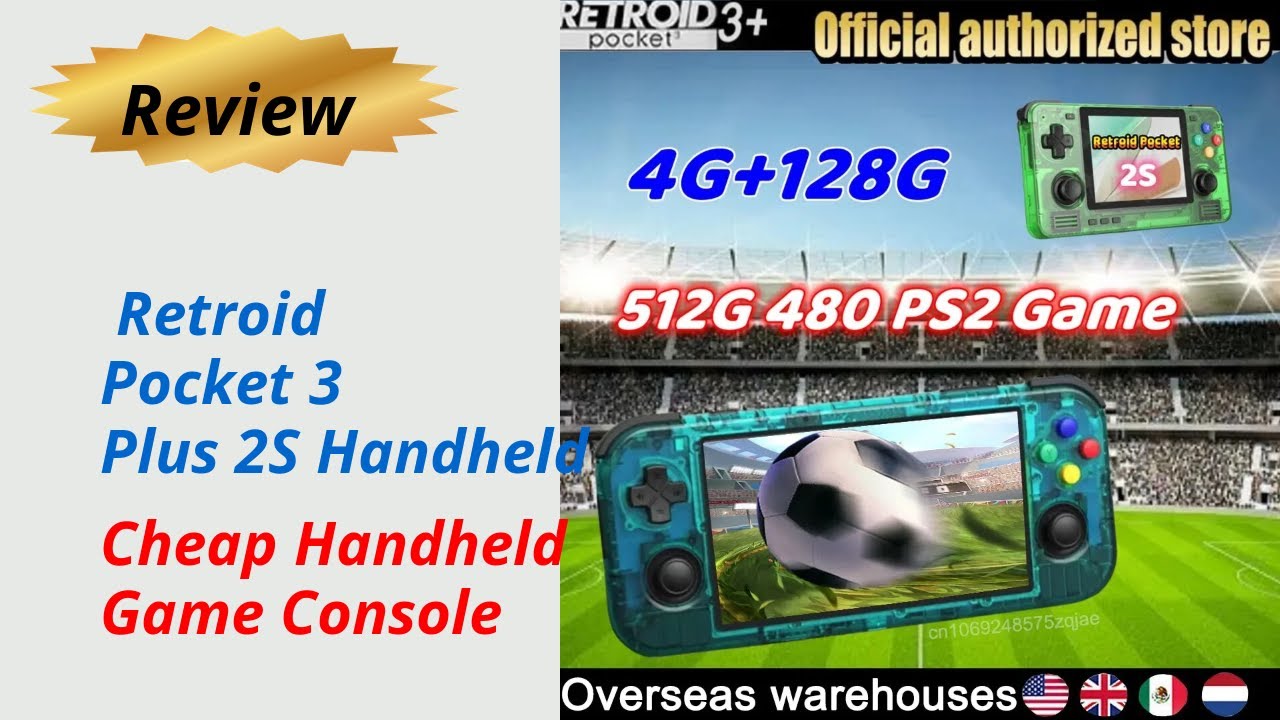 Review Retroid Pocket 3 Plus 2S Handheld - Cheap Handheld Game Console ...