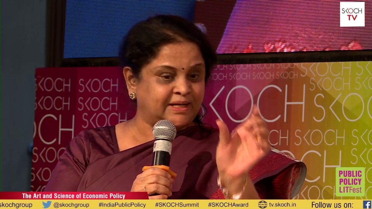 Dr Aruna Sharma at the 63rd SKOCH Summit: Public Policy Forum - YouTube