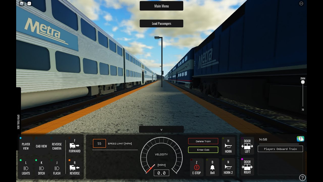 Roblox life as a Train driver! - YouTube