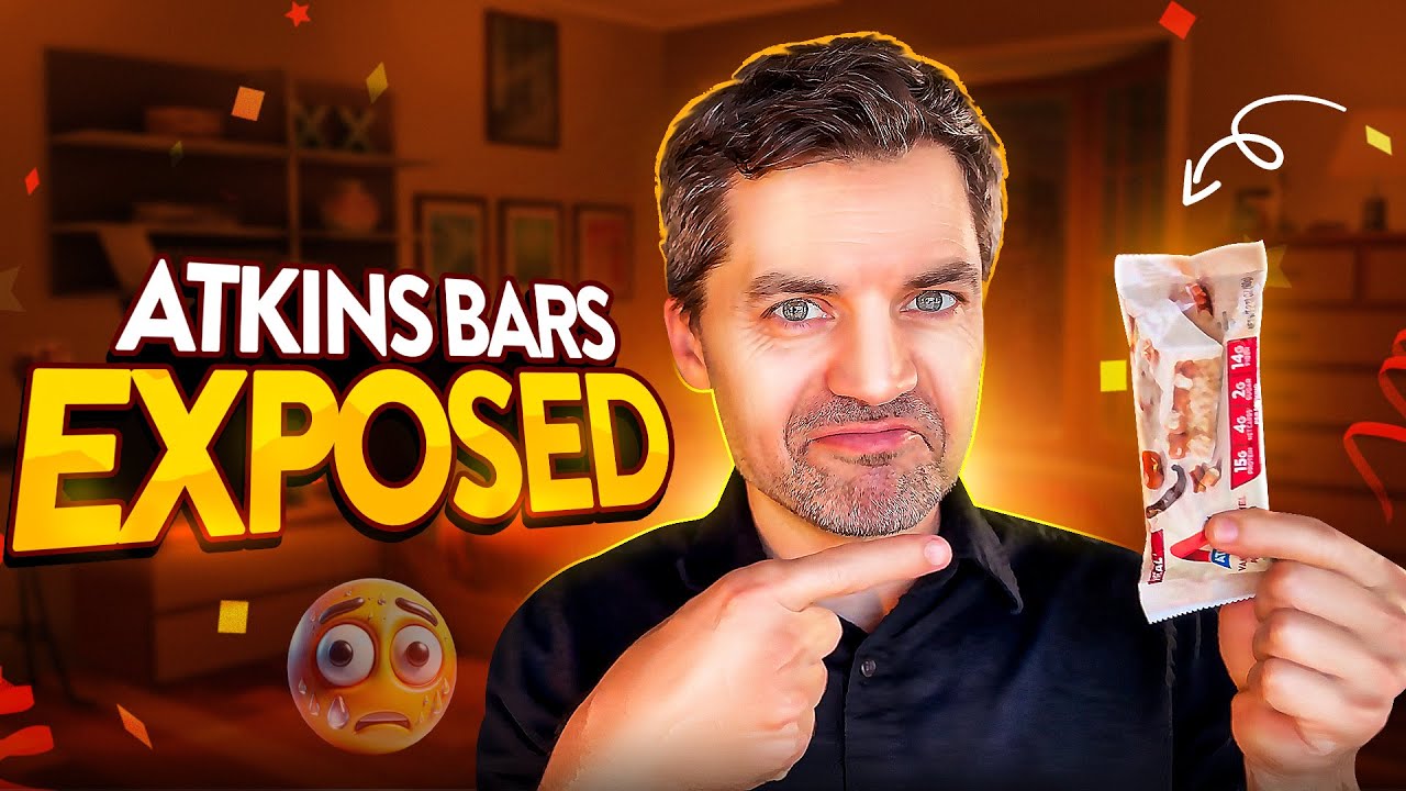 Atkins Protein Meal Bar Review: Dated Bar for a Dated Diet - YouTube