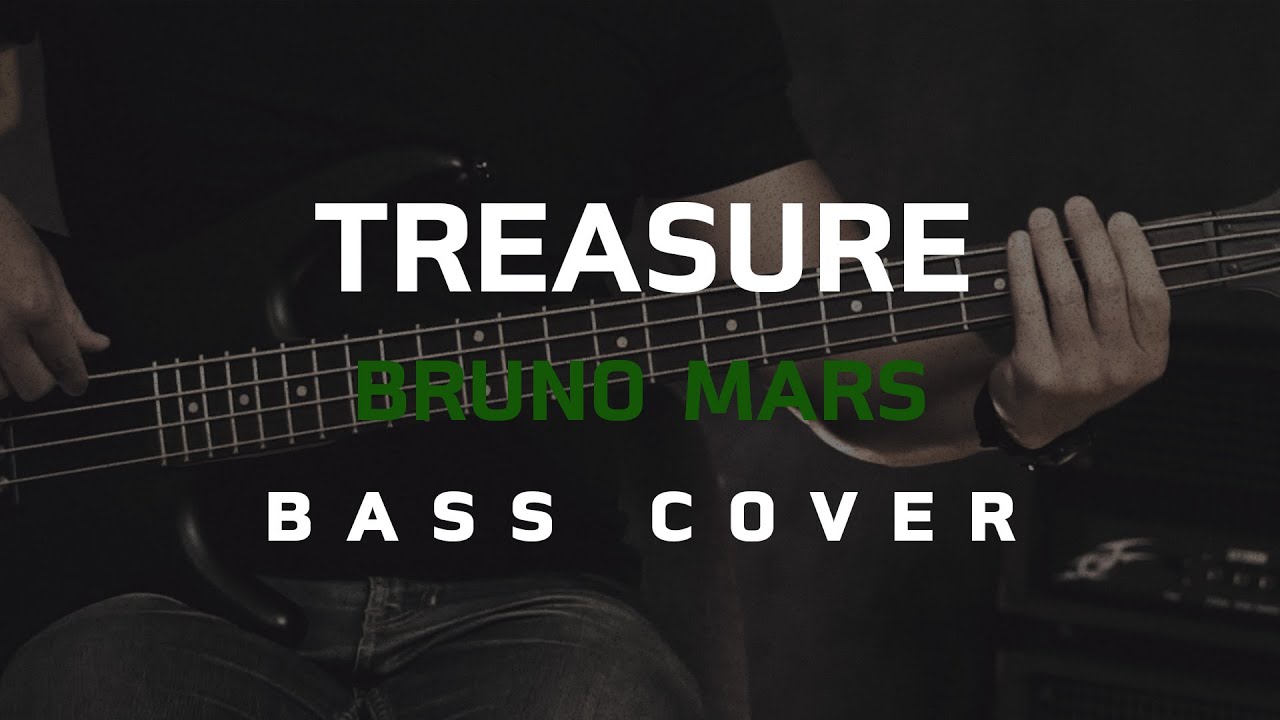 Treasure - Bruno Mars [Bass Cover][HIPS BOOK] - YouTube