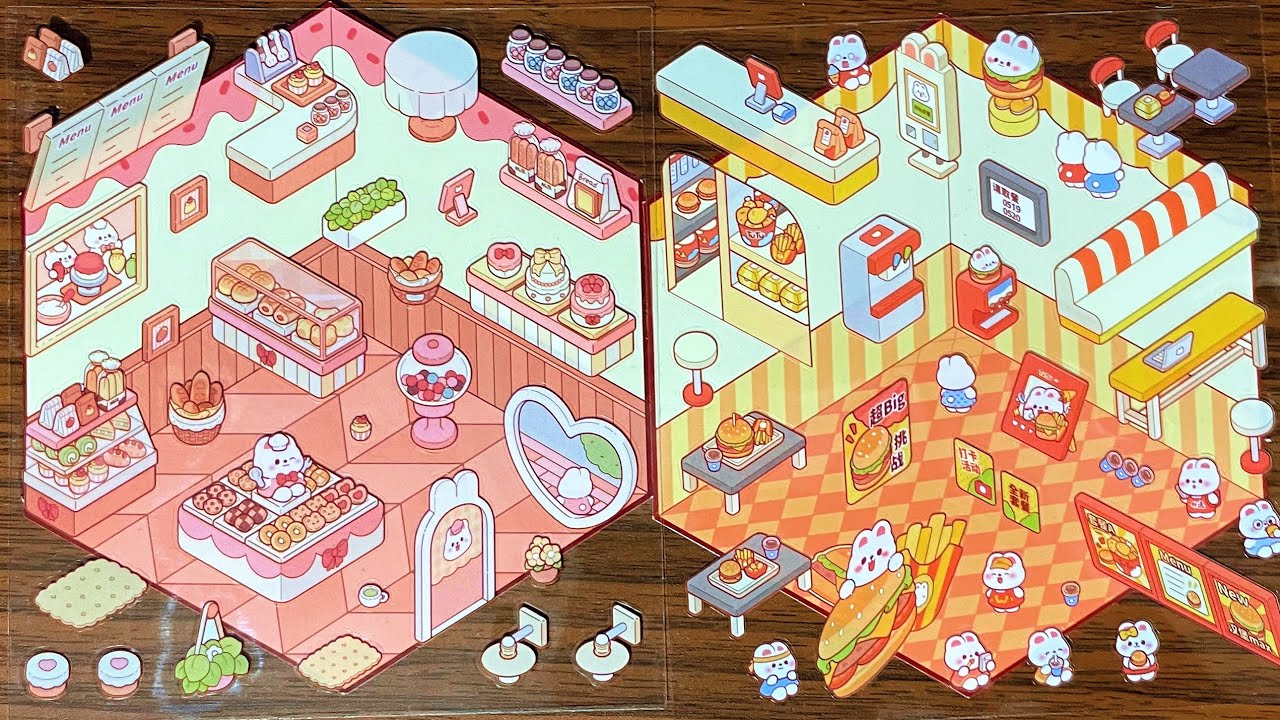 EP02 - DIY-Decorate Sticker Series Bunny Telado/ EP02-DIY-Trang Trí ...