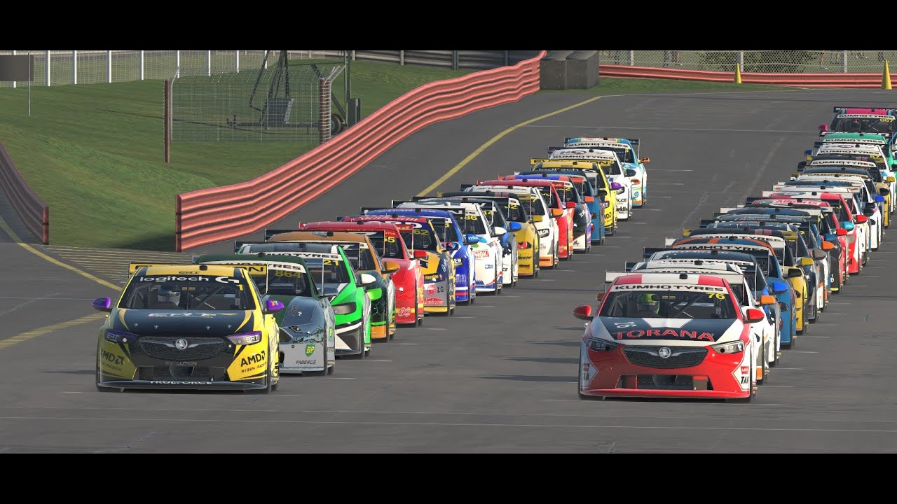 2022 SEASON 13 WEEK 9 - V8VETERANS - 97 LAPS - IRACING V8 SUPERCARS ...