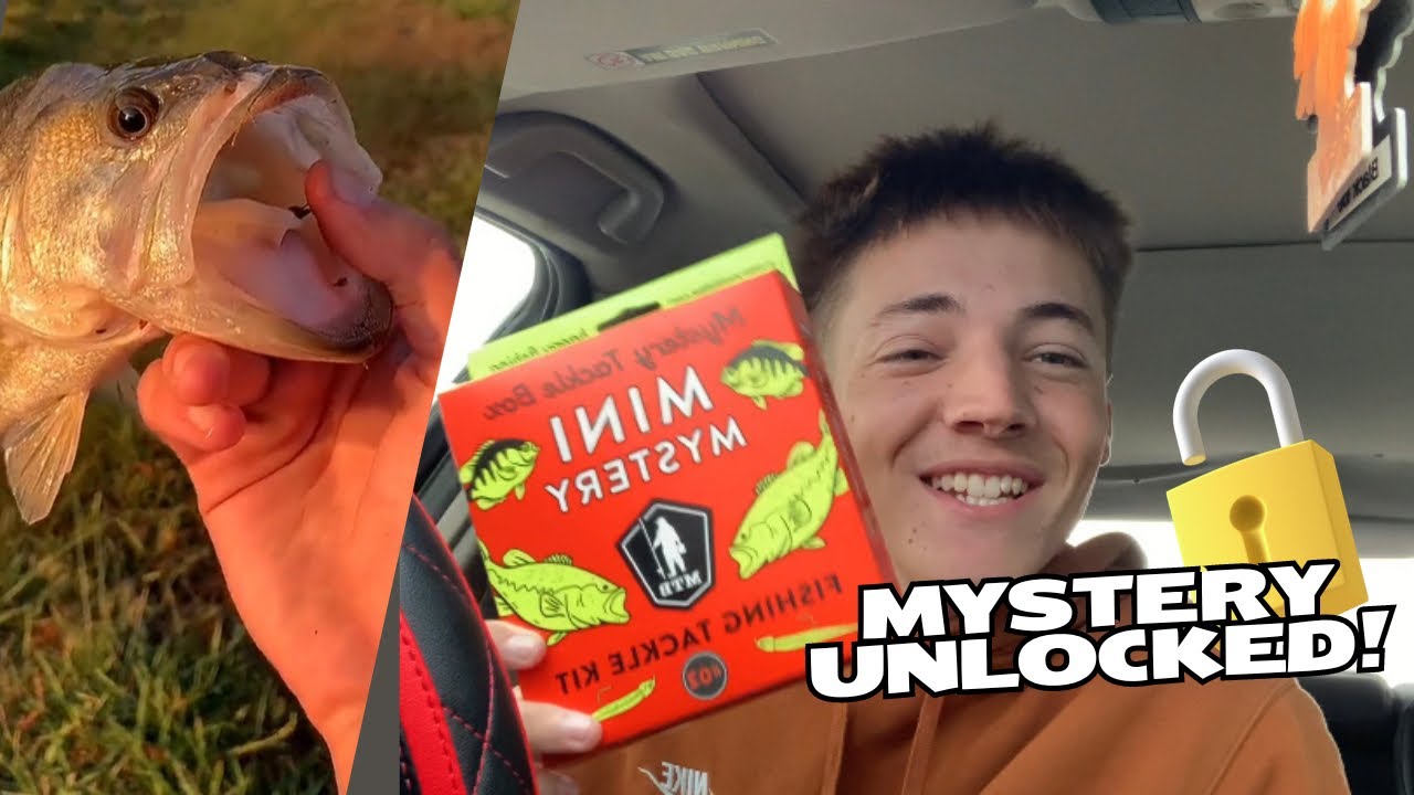 MINI FISHING / BIG BASS!!!! | mini mystery tackle box challenge ...