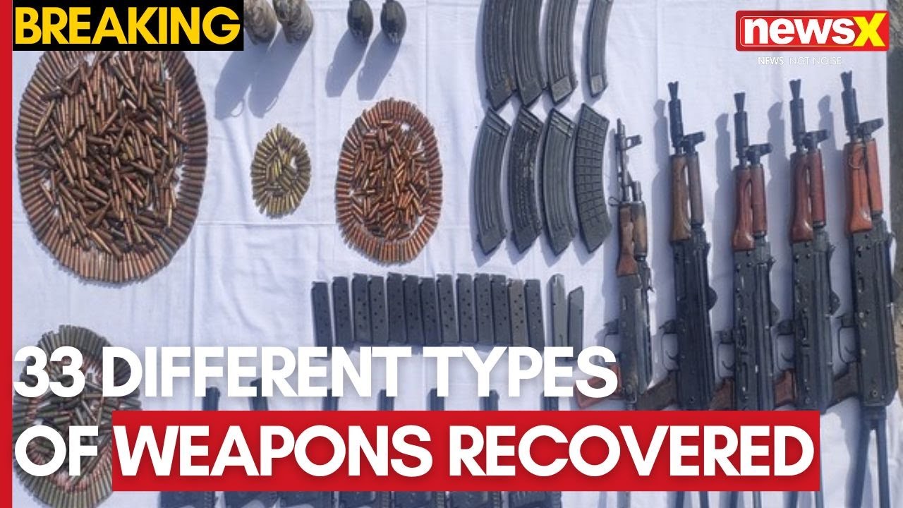 33 Different Types of Weapons Surrendered in Five Manipur Districts ...