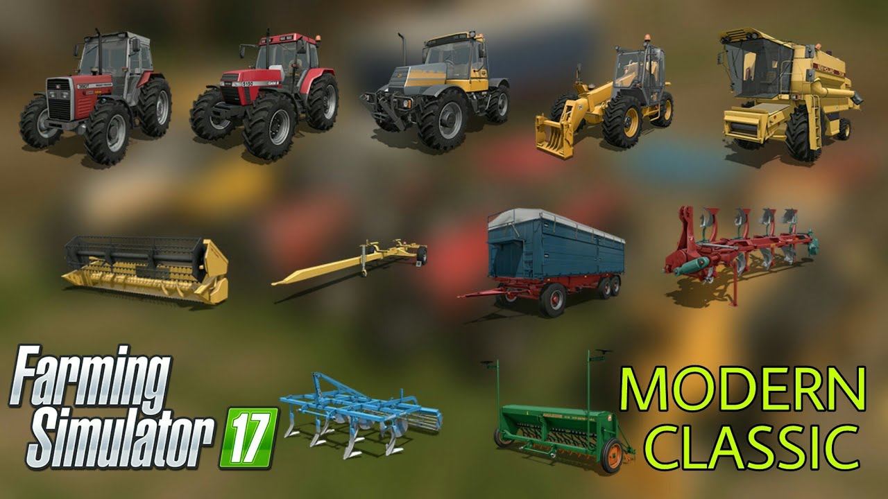 Farming Simulator 17 New DLC Modern Classic !!! - YouTube