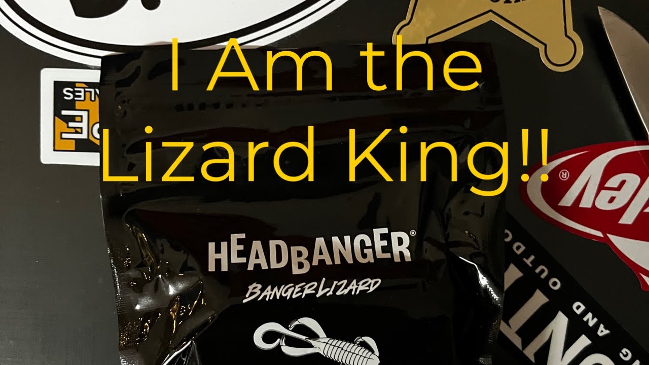Fishing the Headbanger Lures "BangerLizard!" (feat. Sam!) - YouTube