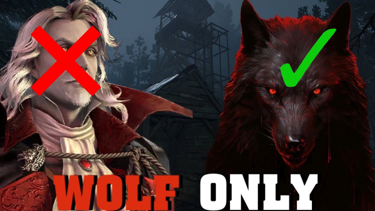 WOLF ONLY DRACULA IS INSANELY FUN | DEAD BY DAYLIGHT - YouTube