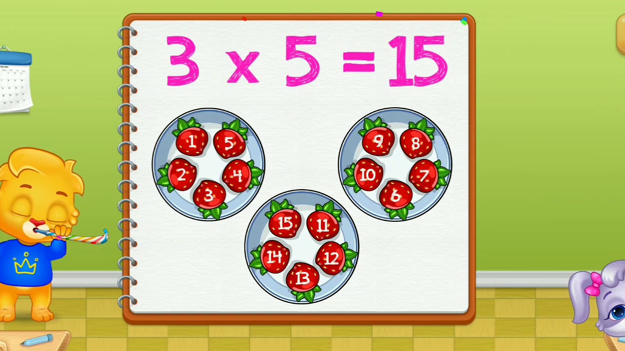 Multiplication Kids - Multiply Math Games - YouTube