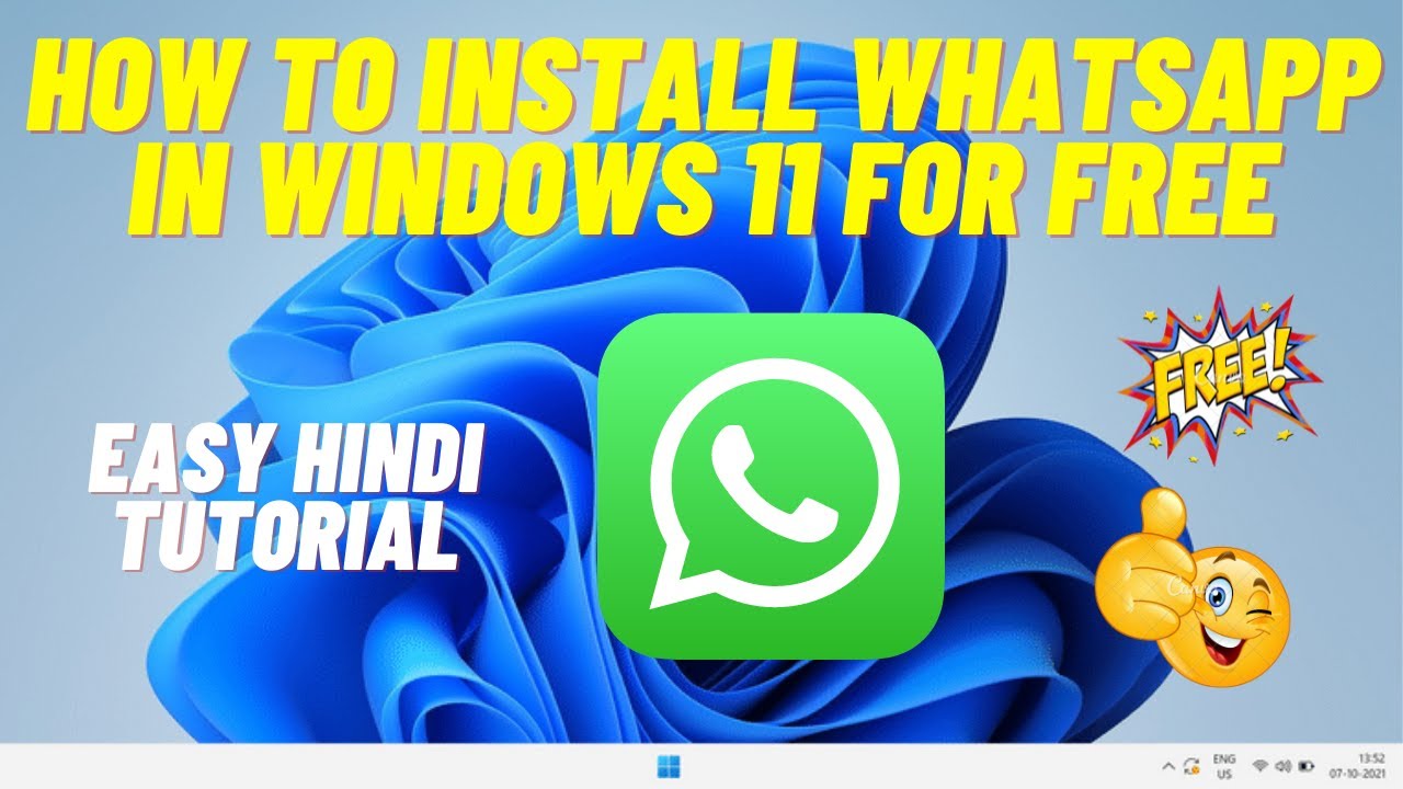 How To Install Whastapp On Windows 11 | Download WhatsApp From ...