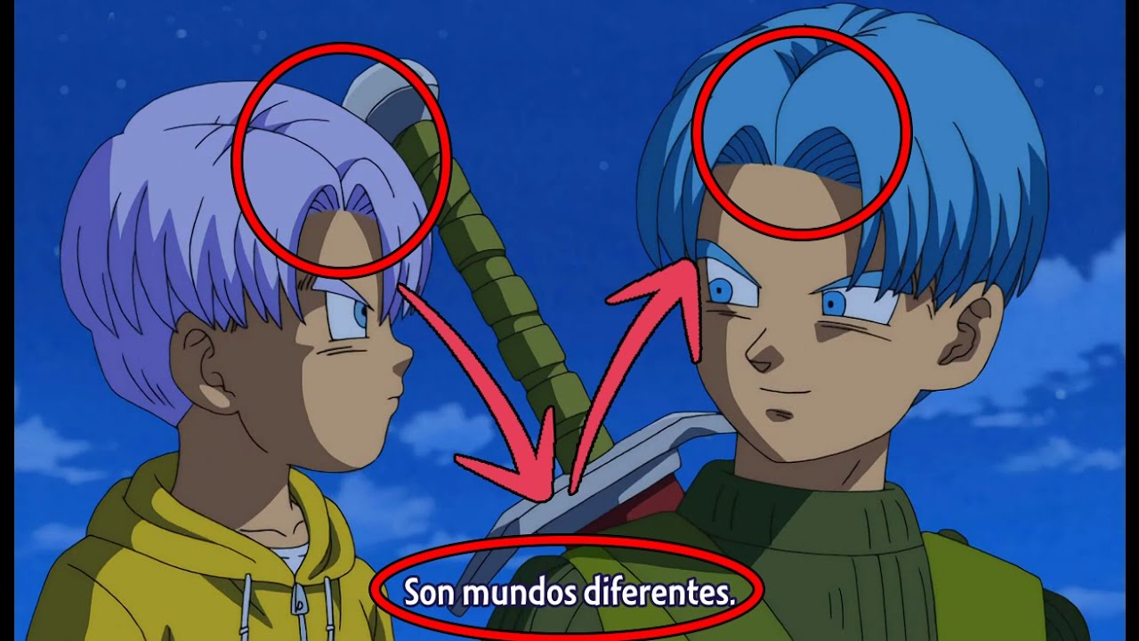 Por Esto Son Diferentes La Vida y El Color De Cabello De Los TRUNKS ...