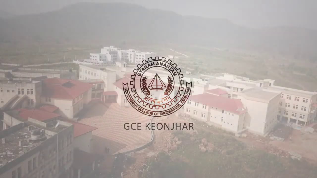 Drone Shot of Gce Keonjhar - YouTube