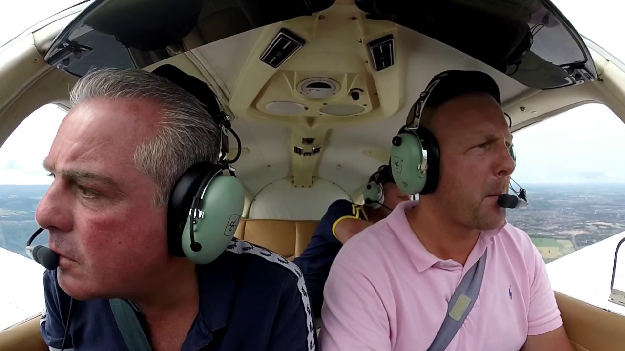 Barton Aerodrome to Yearby Farm Strip - YouTube