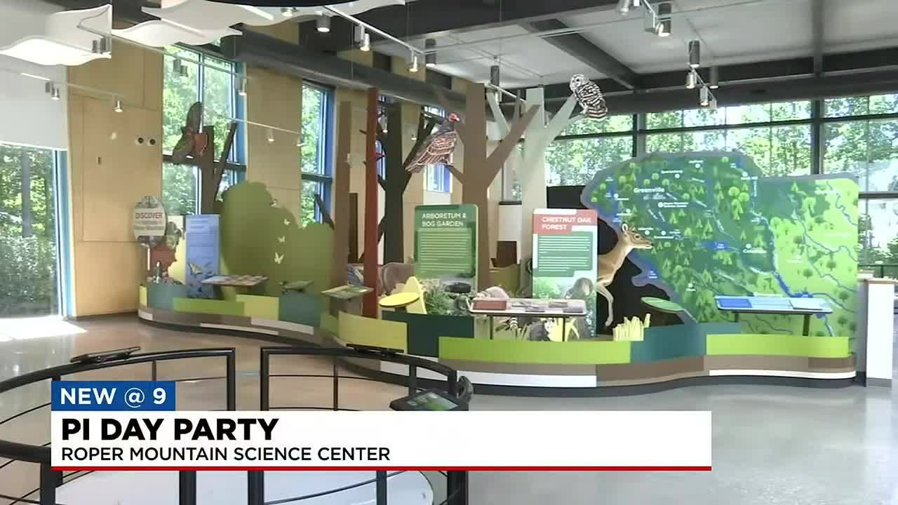 Pi Day Party at Roper Mountain Science Center - YouTube