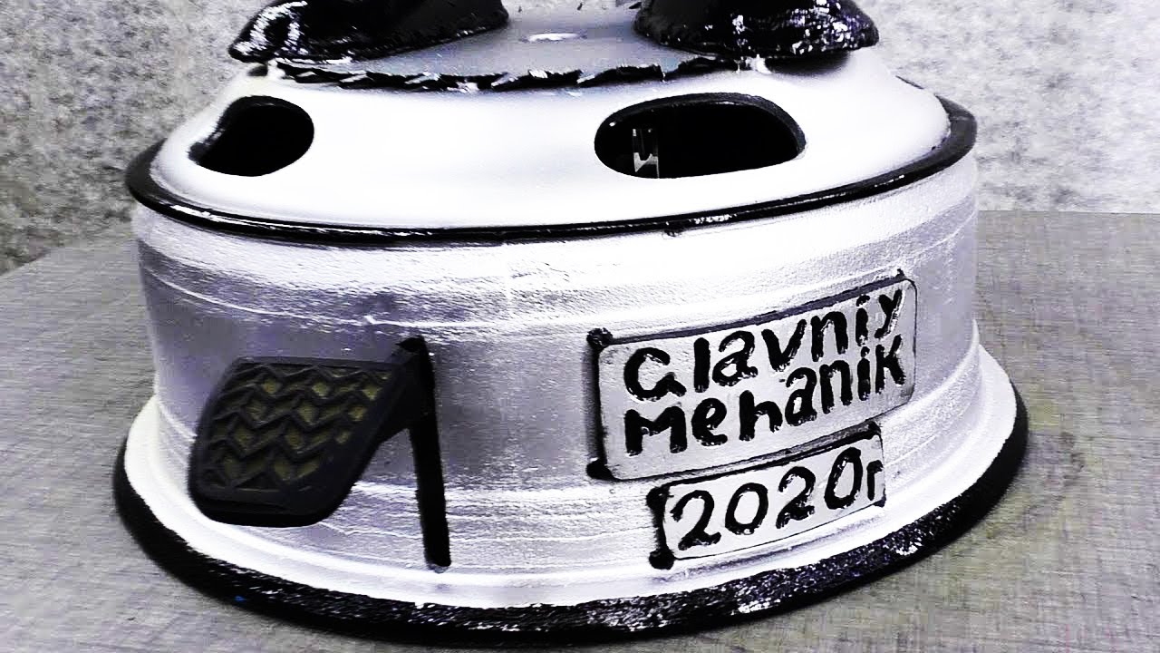 Шикарная Самоделка из Колёсного Диска / Amazing invention from scrap ...