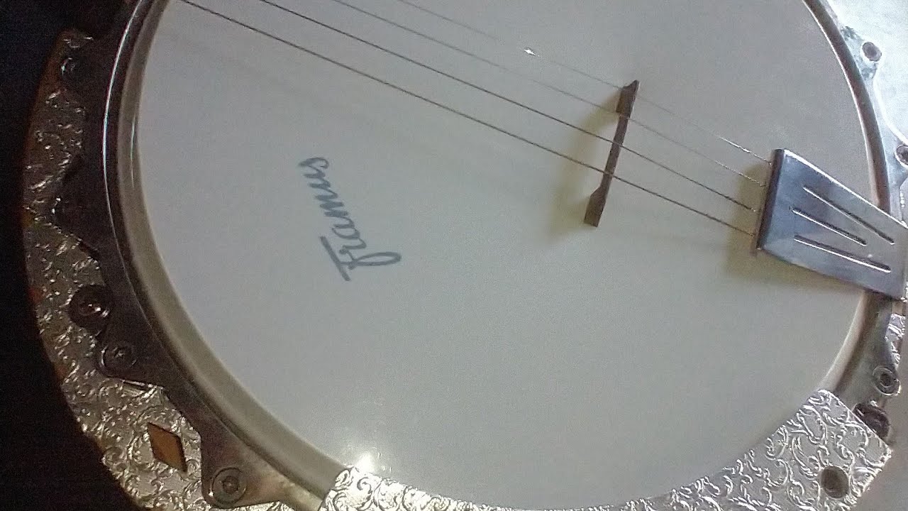 VINTAGE FRAMUS 4 STRING BANJO - YouTube