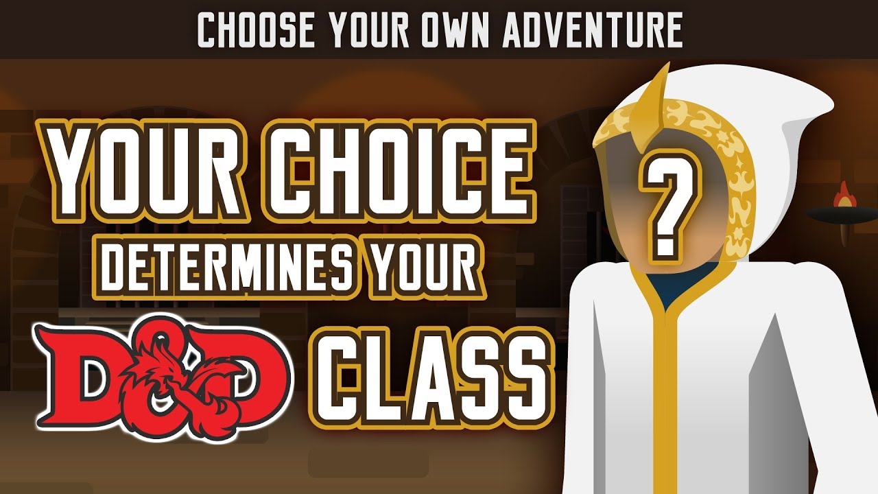 Discover Your Dungeons & Dragons Class with this CYOA game - YouTube