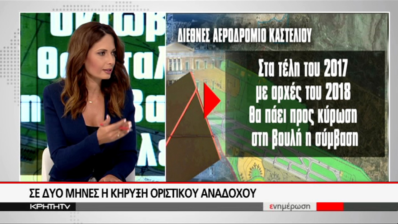 ΠΡΟΧΩΡΟΥΝ ΟΙ ΔΙΑΔΙΚΑΣΙΕΣ ΓΙΑ ΤΟ ΑΕΡΟΔΡΟΜΙΟ ΚΑΣΤΕΛΙΟΥ - YouTube