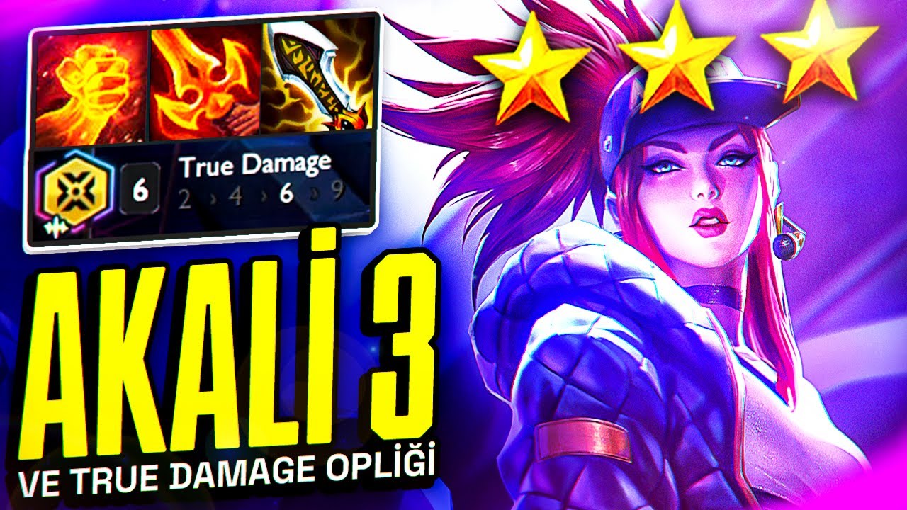 AKALİ 3 VE TRUE DAMAGE OPLİĞİ | HOLYTHOTH TFT - YouTube