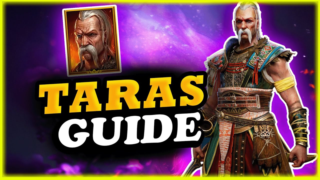 How a LATE GAME Player Builds Taras!! Taras Build & Guide | RAID ...