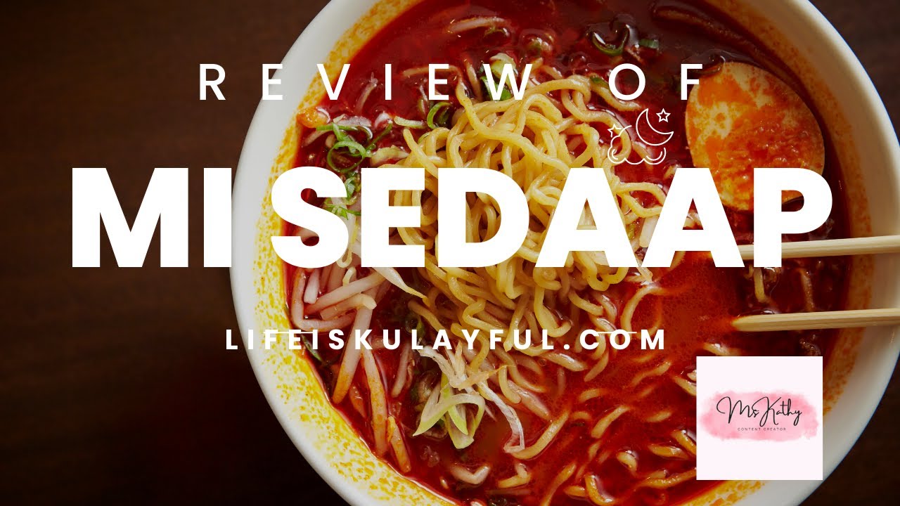 Review of Mee Sedaap Spicy Laksa Noodle - YouTube