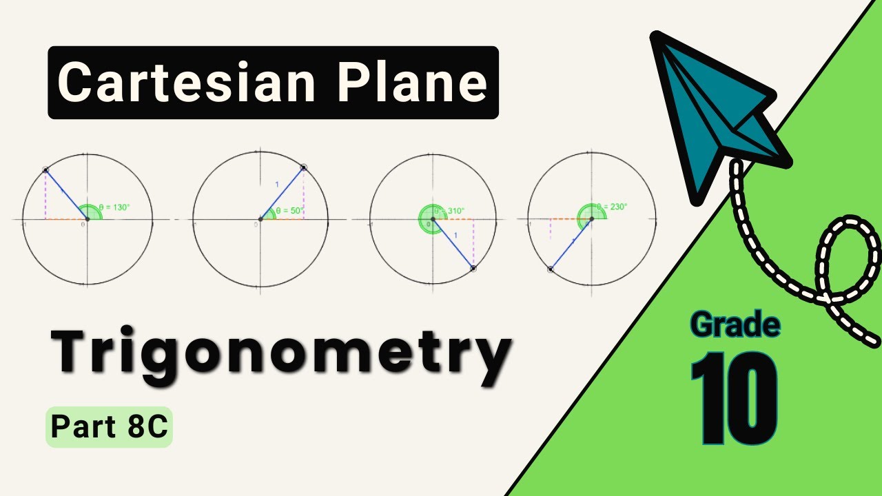 Grade 10 Trigonometry Part 8C Angles on the Cartesian Plane (CAST ...