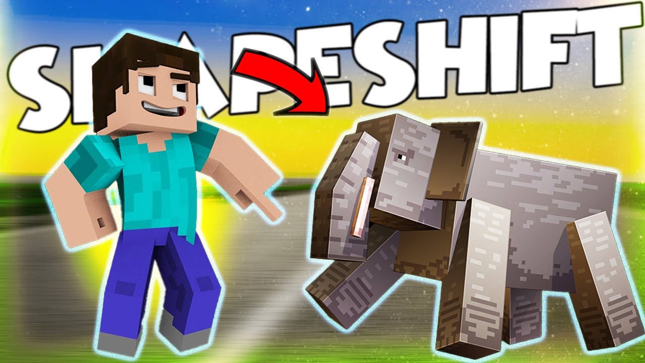Minecraft But I can CUSTOM SHAPESHIFT. - YouTube