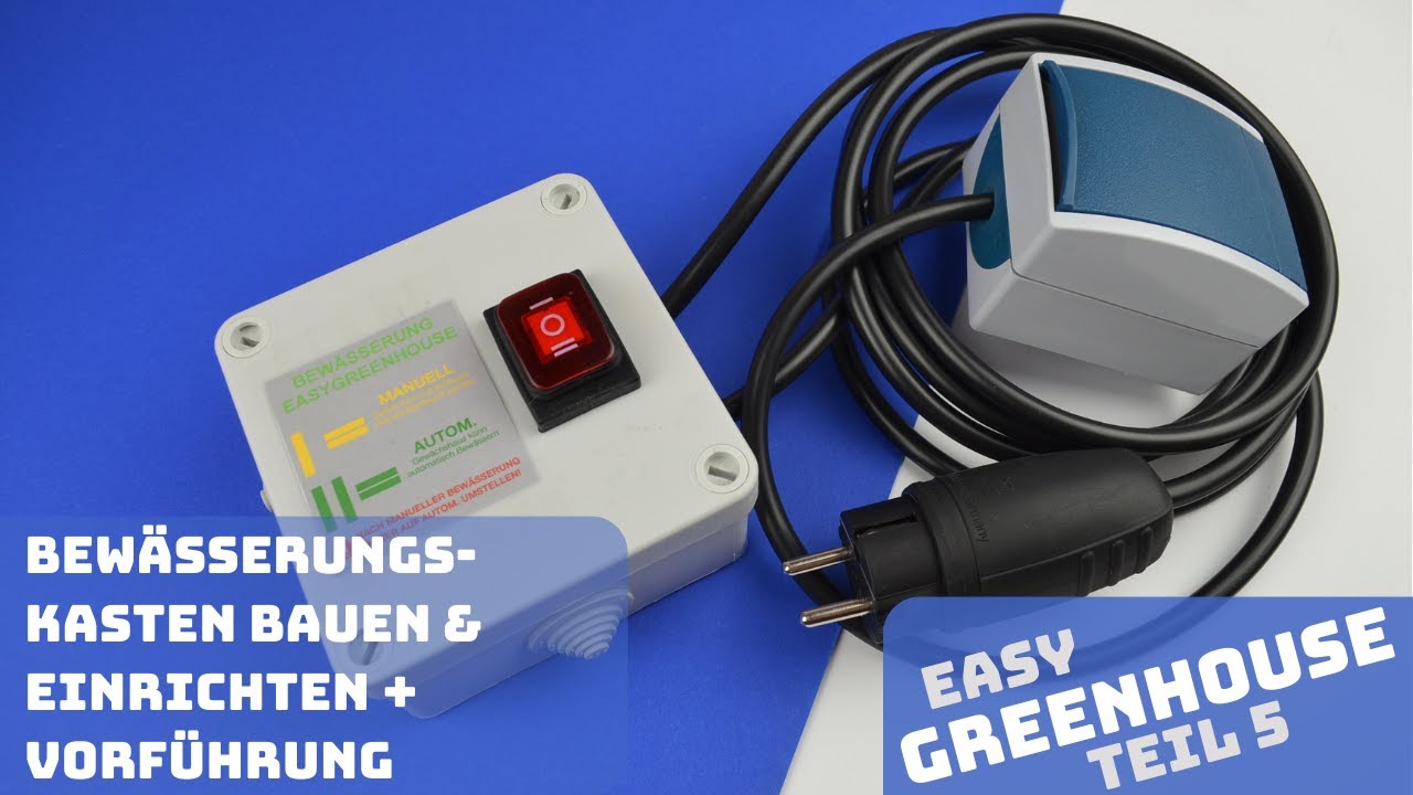 Pumpe per RaspberryPi & Relais ansteuern - EasyGreenHouse Teil 5 | Easy ...