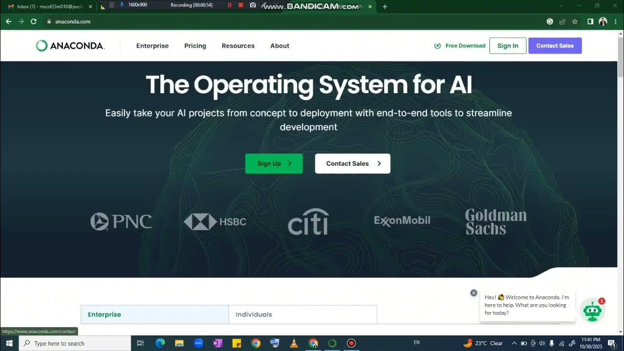How to Install Anacoda | virtual environment | jupyter notebook ...