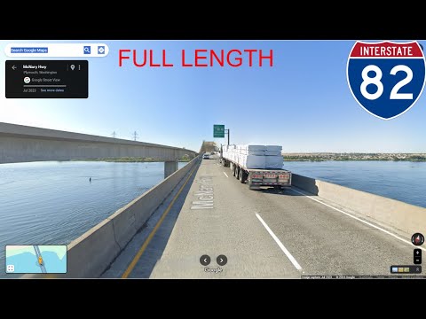 Interstate 82 eastbound - YouTube